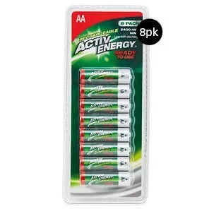 ALDI Activ Energy Rechargeable Batteries reviews | ProductReview.com.au