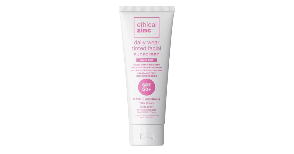 Ethical Zinc Daily Wear Tinted Facial Sunscreen Light Tint reviews ...