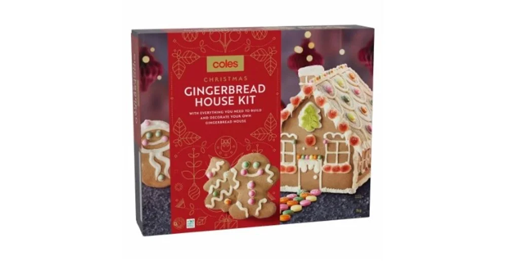 Coles Christmas Gingerbread House Kit reviews | ProductReview.com.au