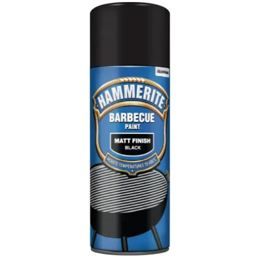 Hammerite Barbecue Paint Aero Matt Black reviews | ProductReview.com.au