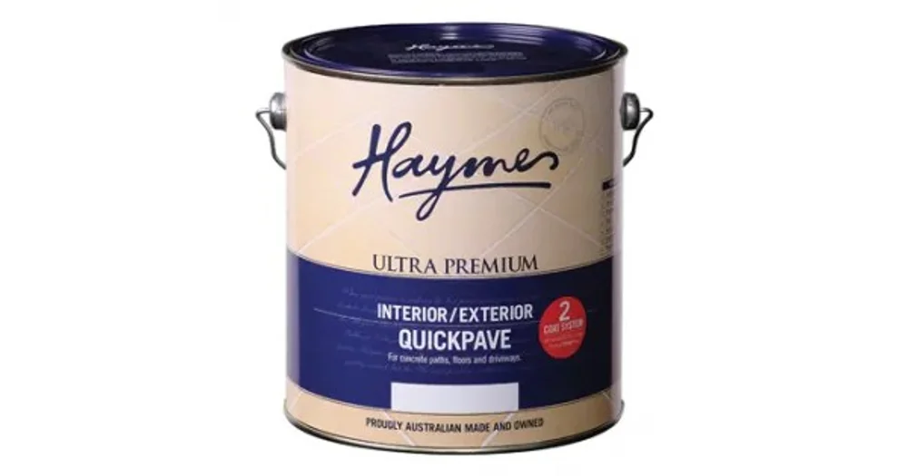 Haymes QuickPave | ProductReview.com.au