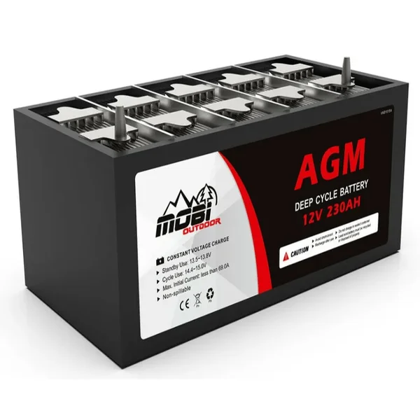 Mobi AGM Deep Cycle Battery 12V 230Ah reviews | ProductReview.com.au
