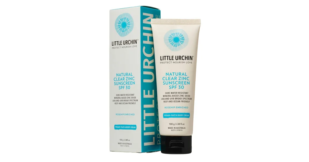 Little Urchin Natural Clear Zinc Sunscreen SPF 30 reviews ...