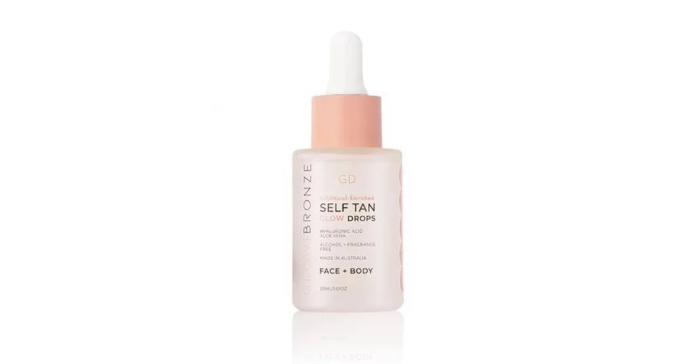 GlowDry GlowBronze Self Tan Face & Body Glow Drops reviews ...