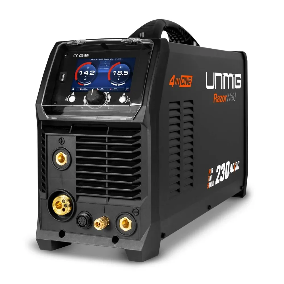 UNIMIG Razor Multi 230 AC/DC MIG/TIG/STICK Welder reviews ...
