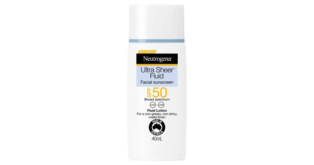 Neutrogena Ultra Sheer Face Fluid SPF 50 reviews | ProductReview.com.au