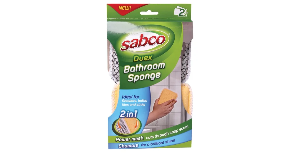 Sabco Duex Bathroom Sponge reviews | ProductReview.com.au