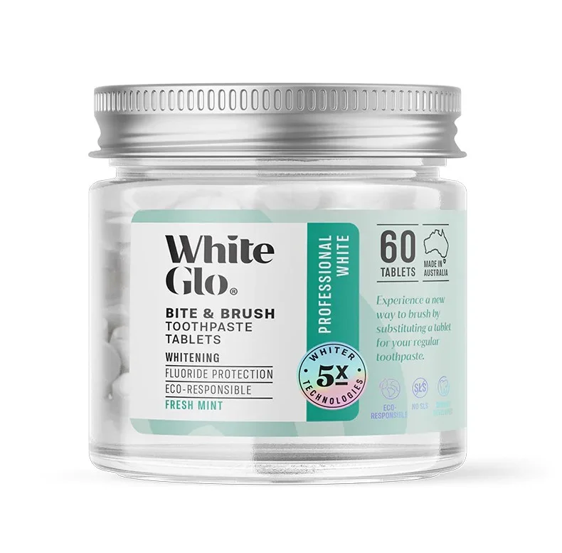 White Glo Bite & Brush Toothpaste Tablets reviews | ProductReview.com.au