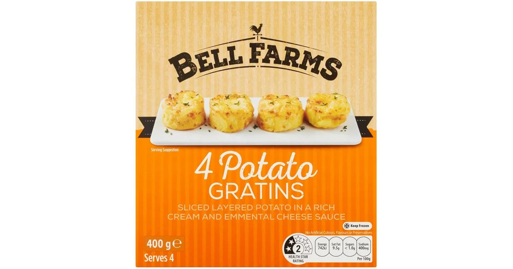 Woolworths Bell Farms Potato Gratins reviews | ProductReview.com.au