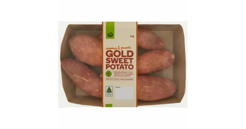 Woolworths Gold Sweet Potatoes 1kg reviews | ProductReview.com.au