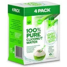 Woolworths 100% Pure Coconut Water 1L 4 Pack reviews | ProductReview.com.au