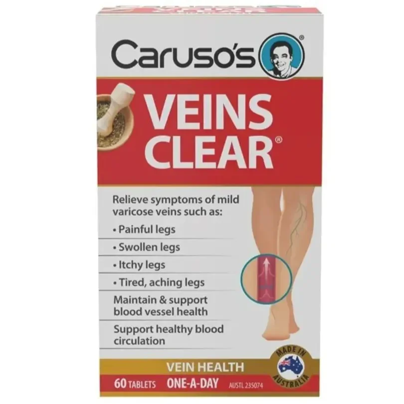Caruso's Veins Clear Tablets | ProductReview.com.au