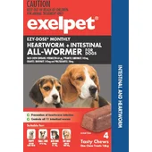 Exelpet EZY-DOSE Heartworm & Intestinal All-Wormer for Dogs ...