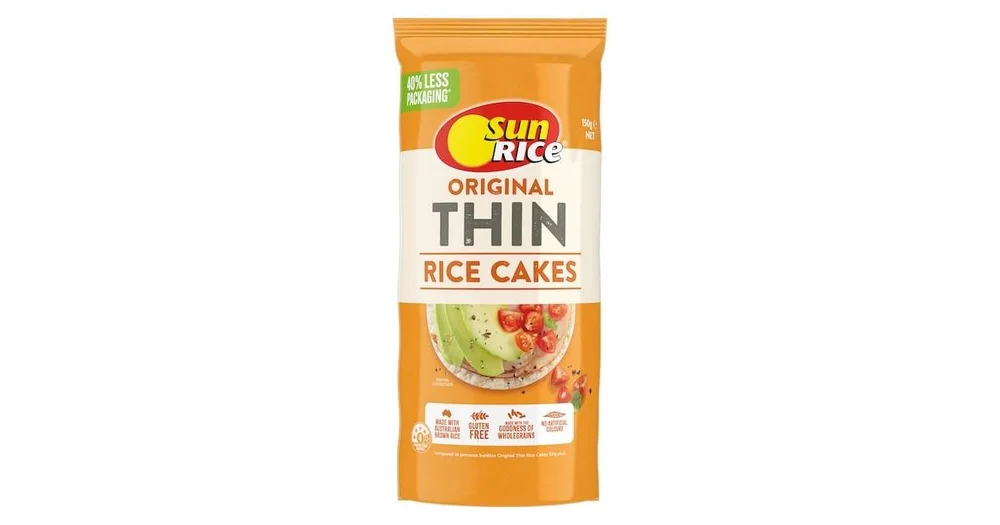 SunRice Original Thin Rice Cakes reviews | ProductReview.com.au
