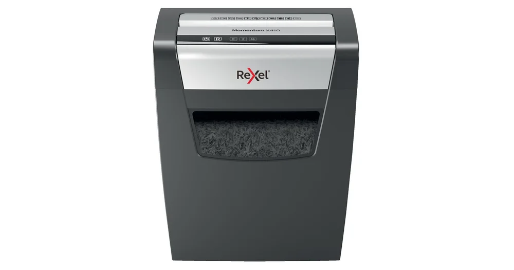 Rexel Momentum X410 Cross Cut Shredder reviews | ProductReview.com.au