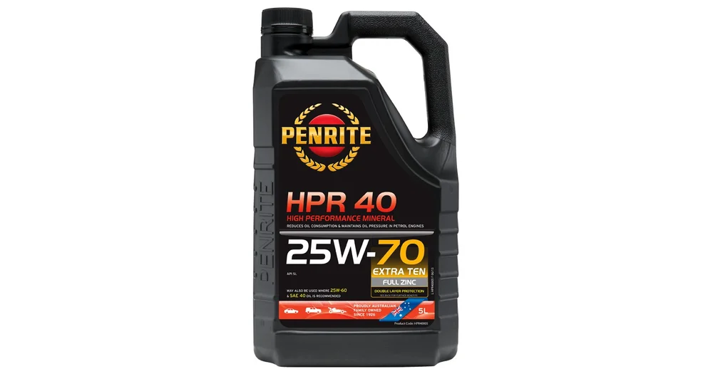 Penrite Oil HPR 30 20W-60 (Mineral) | ProductReview.com.au