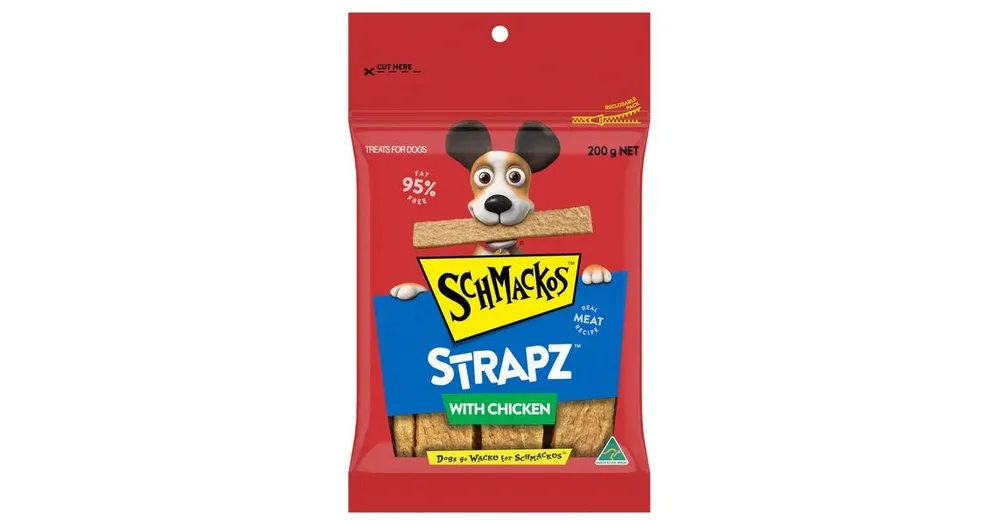 Schmackos Strapz with Chicken reviews | ProductReview.com.au