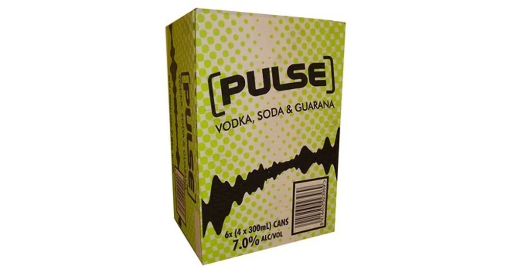 Pulse Green Vodka, Soda and Guarana | ProductReview.com.au