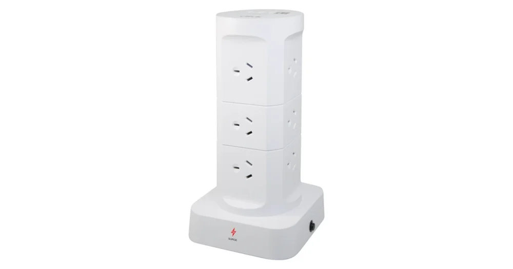 Click 12 Outlet Tower Powerboard MTPB12-4U reviews | ProductReview.com.au