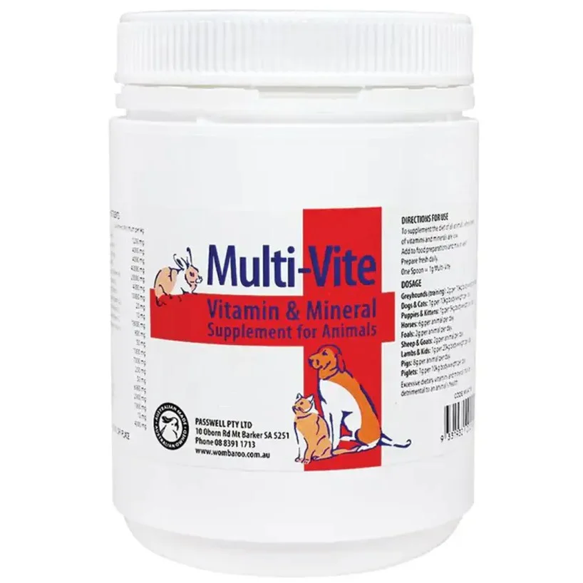 Wombaroo Passwell Multi-Vite for Animals reviews | ProductReview.com.au