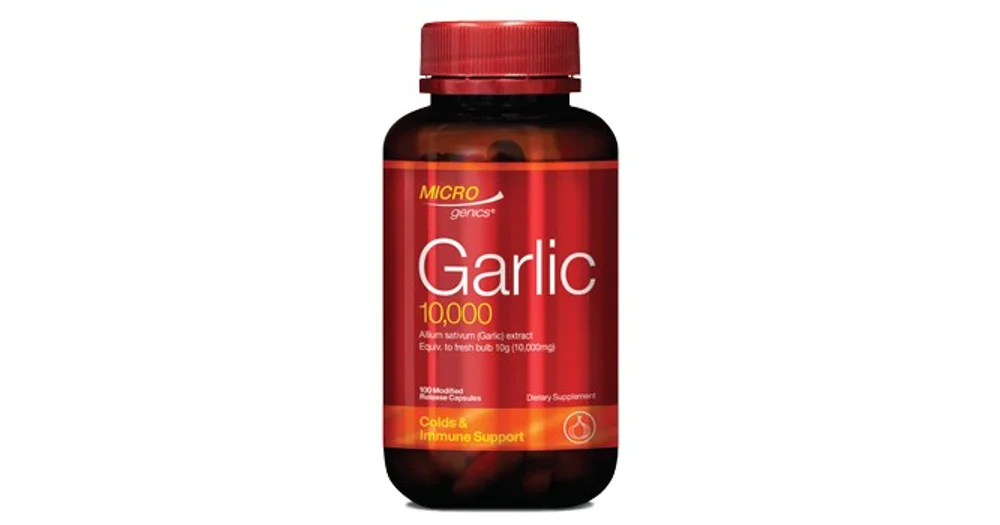 MICROgenics Garlic 10,000 reviews | ProductReview.com.au