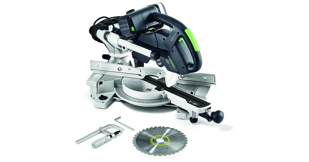 Festool KS 60 KAPEX 216mm Slide Compound Mitre Saw reviews ...