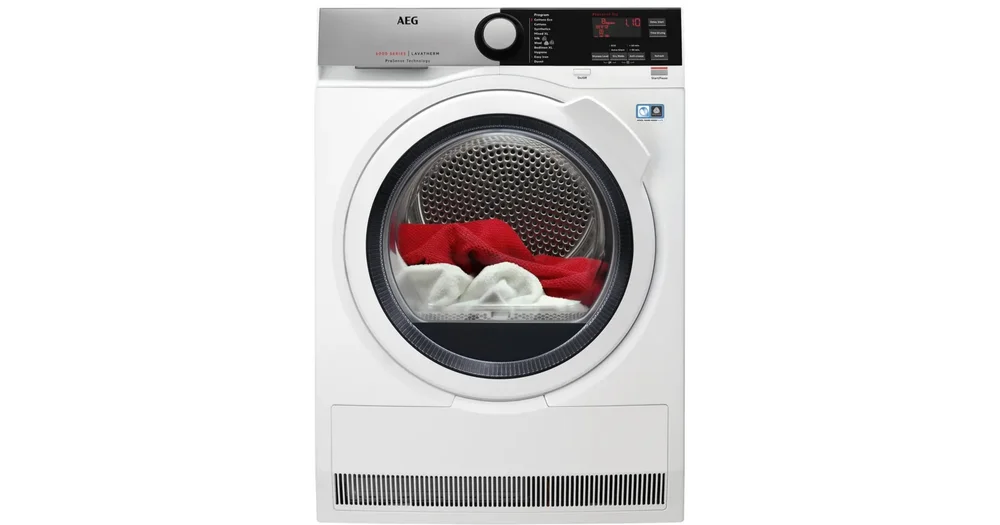 AEG 6000 Series SensiDry Heat Pump Dryer T6DHE842B reviews ...