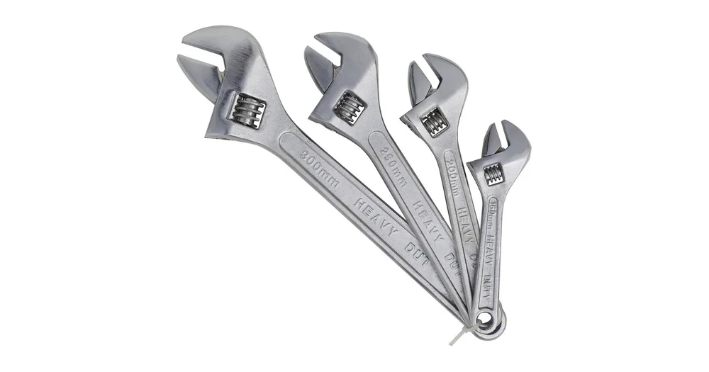 Craftright 4 Piece Adjustable Wrench Set | ProductReview.com.au
