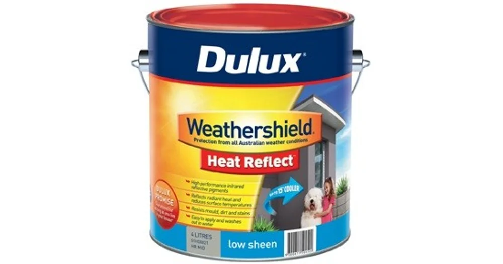 Dulux Weathershield Heat Reflect Low Sheen Acrylic reviews ...