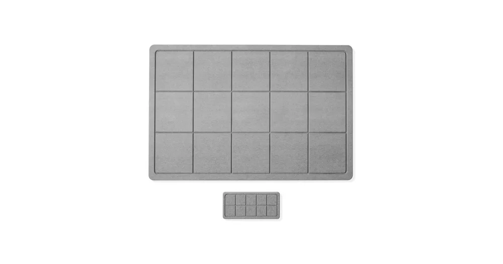 Kmart Anko Stone Dry Bathmat and Tray Set reviews | ProductReview.com.au