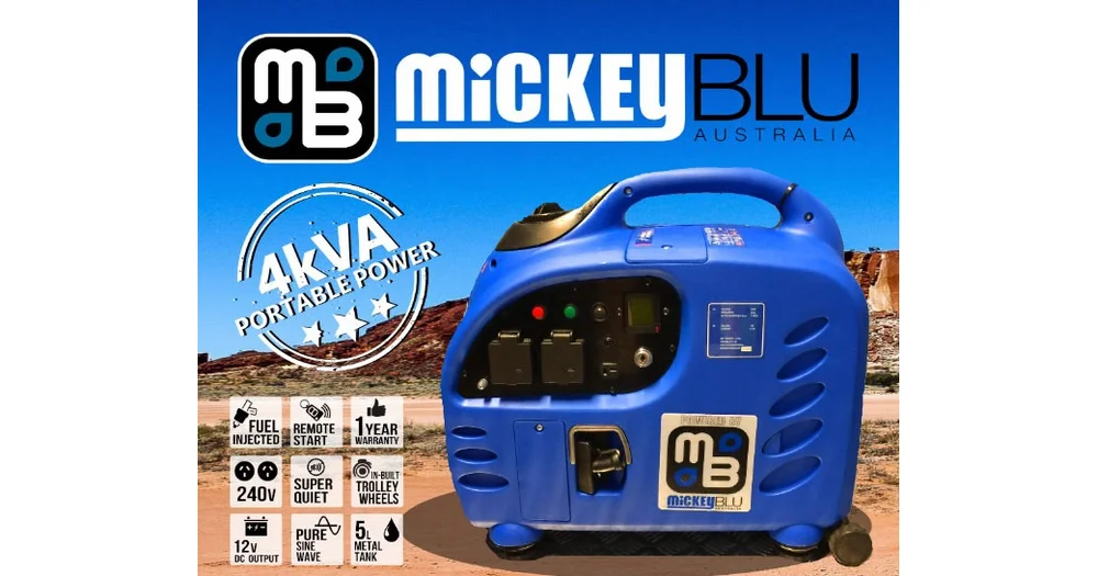 Mickeyblu 4kVA Inverter Generator reviews | ProductReview.com.au