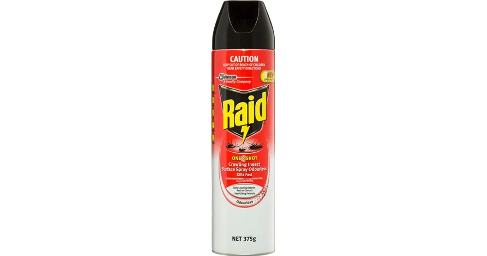 Raid One Shot Crawling Insect Surface Spray Odourless reviews ...
