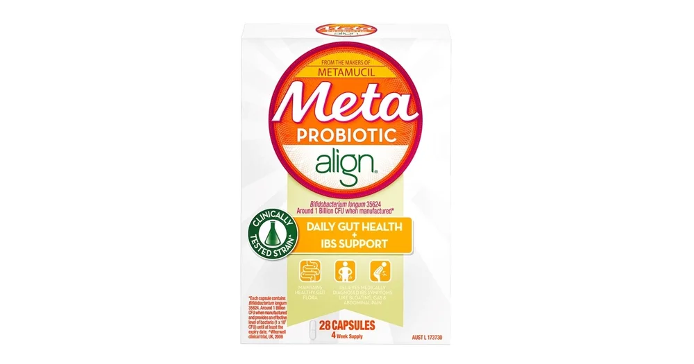 Metamucil Meta Align Daily Probiotics Supplement Reviews Au