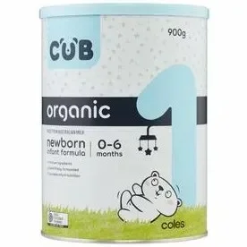 Cub Organic Newborn Formula Stage 1 reviews | ProductReview.com.au
