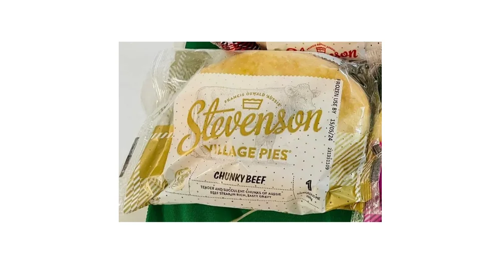 Stevenson's Village Chunky Beef Pie reviews | ProductReview.com.au