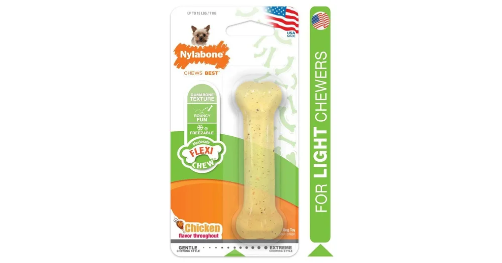 Nylabone Moderate Chew Chicken Chew Toy reviews | ProductReview.com.au