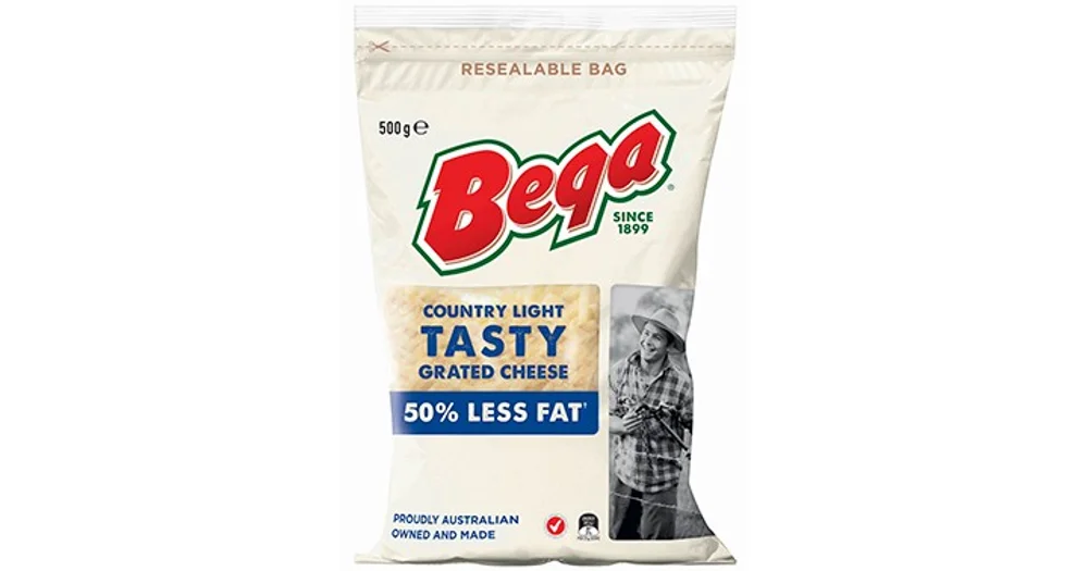Bega Country Light Tasty Grated Cheese reviews | ProductReview.com.au