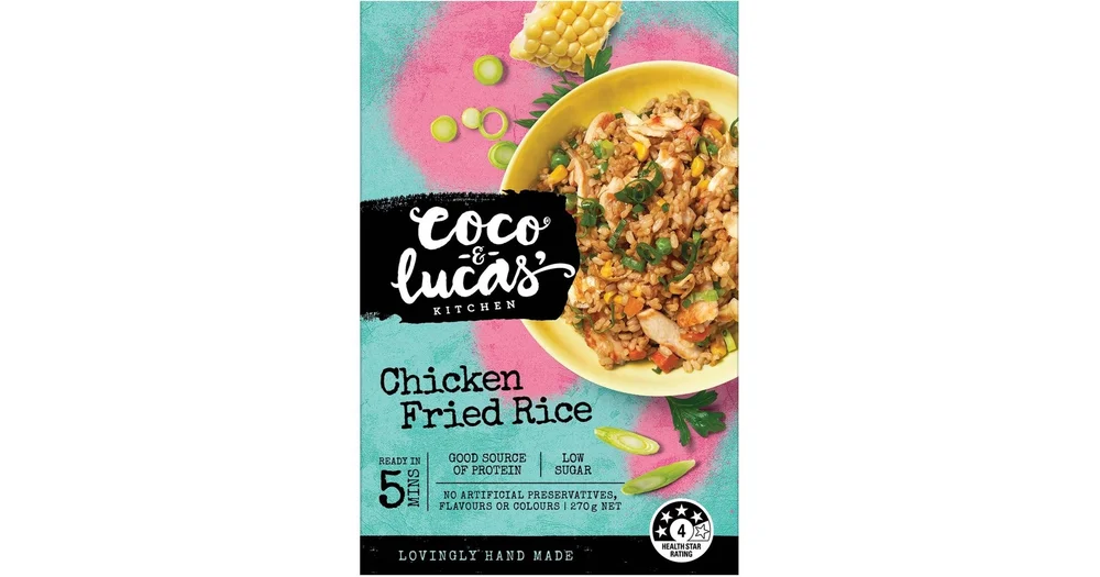 Coco & Lucas Chicken Fried Rice reviews | ProductReview.com.au