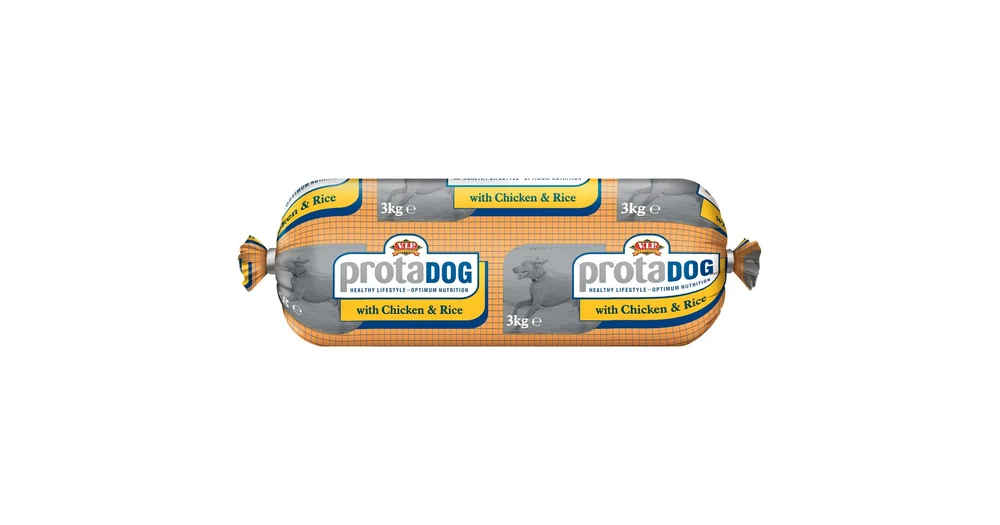V.I.P. Petfoods Prota Dog Roll with Chicken & Rice | ProductReview.com.au