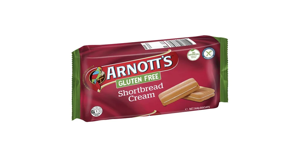 Arnott's Gluten Free Shortbread Cream reviews | ProductReview.com.au