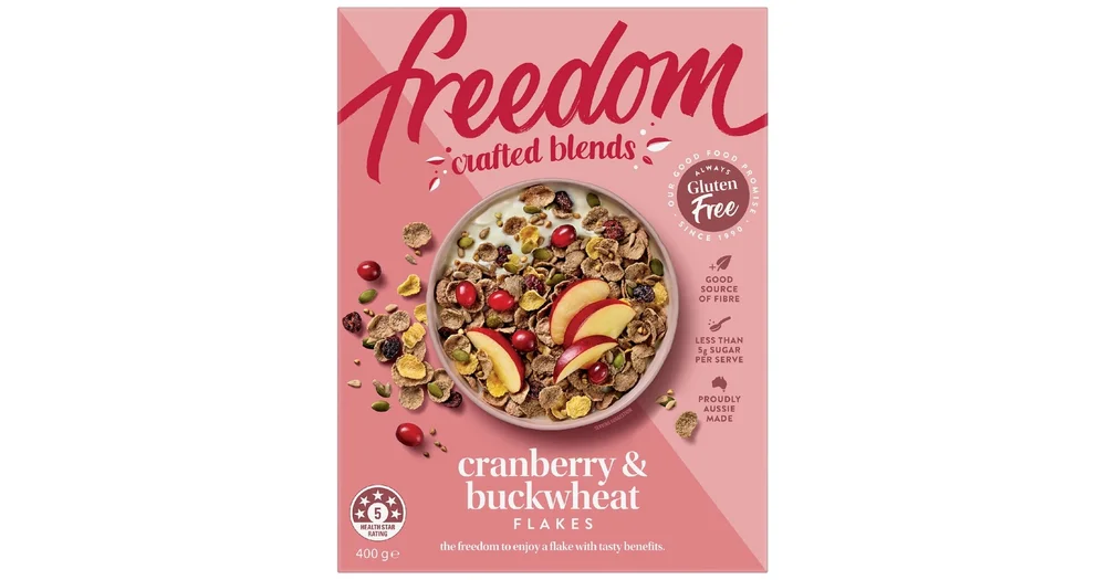 Freedom Crafted Blends Cranberry & Buckwheat Flakes reviews ...