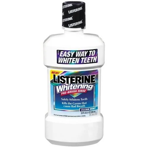 Listerine Whitening Pre-Brush Rinse reviews | ProductReview.com.au