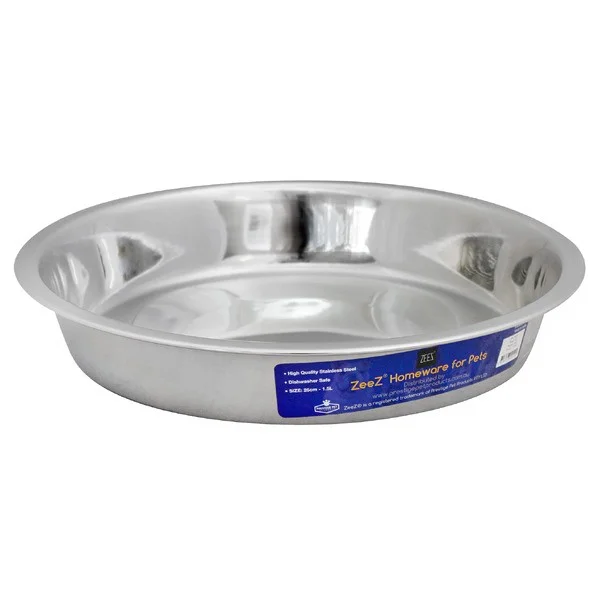 The Vet Shed Zeez Stainless Steel Puppy Pan reviews | ProductReview.com.au