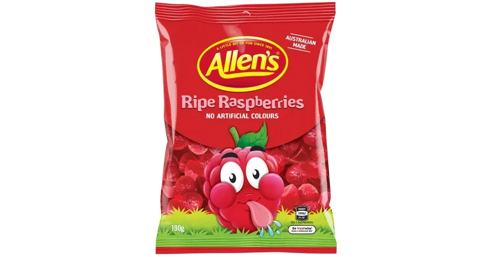 Allen's Ripe Raspberries reviews | ProductReview.com.au