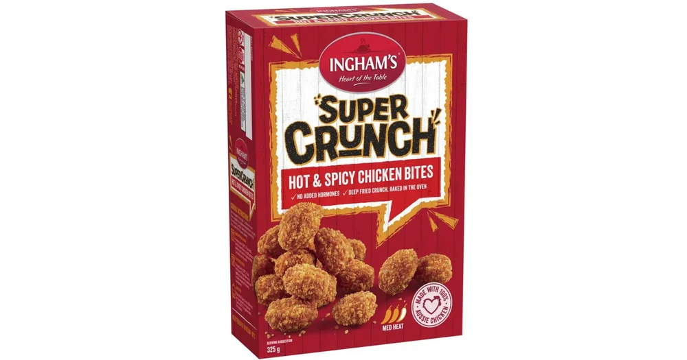 Ingham's Super Crunch Hot & Spicy Chicken Bites reviews | ProductReview ...