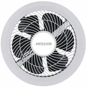 Heller 250mm Round Extractor Fan with LED Light | ProductReview.com.au