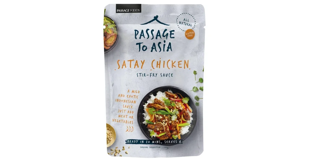 Passage Foods Passage to Asia Satay Chicken Stir-Fry Sauce reviews ...