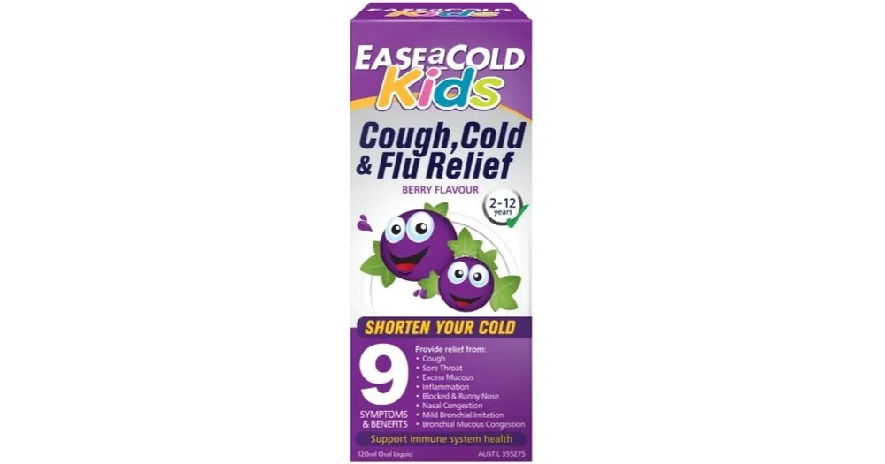 EASEaCOLD Kids Cold & Flu Relief reviews | ProductReview.com.au