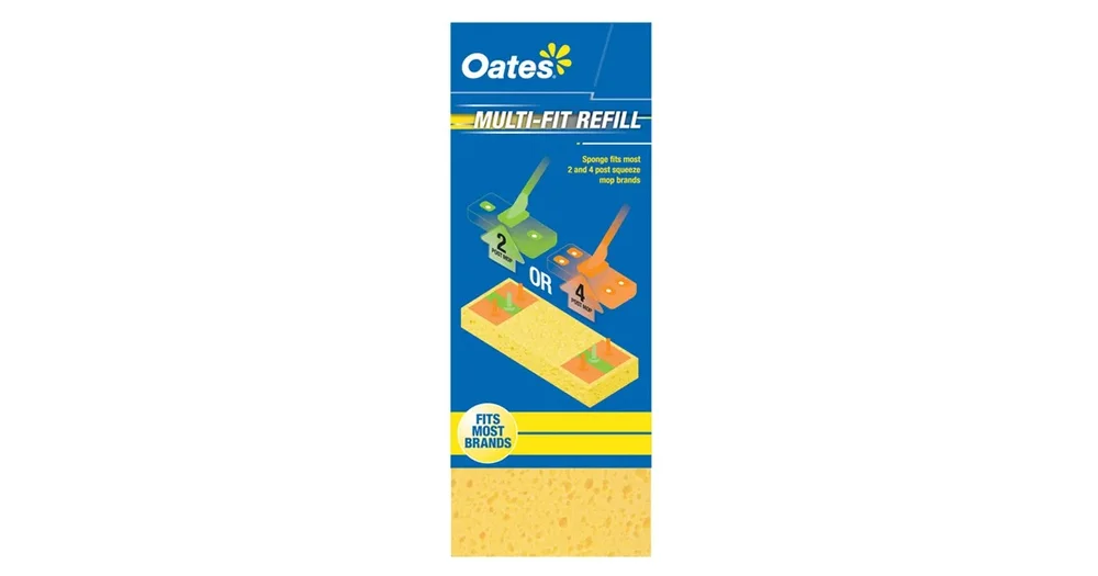 Oates Multi-fit Sponge Refill reviews | ProductReview.com.au
