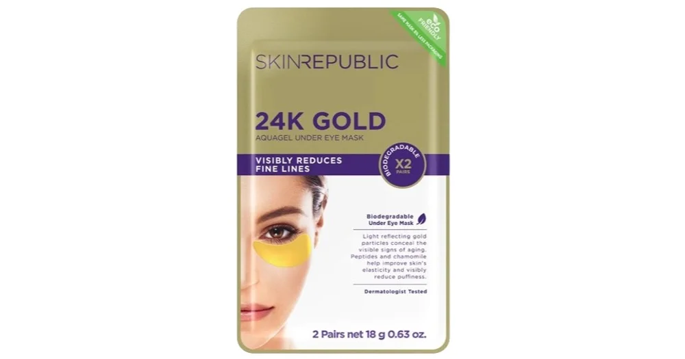 Skin Republic 24K Gold Aquagel Under Eye Mask reviews | ProductReview ...